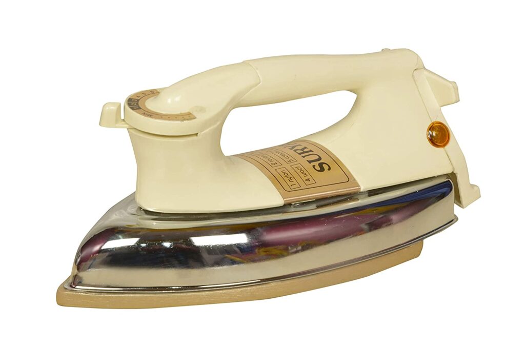 SURYA SHAKTI DRY IRON 1000W (Ivory) | Esquare Plaza